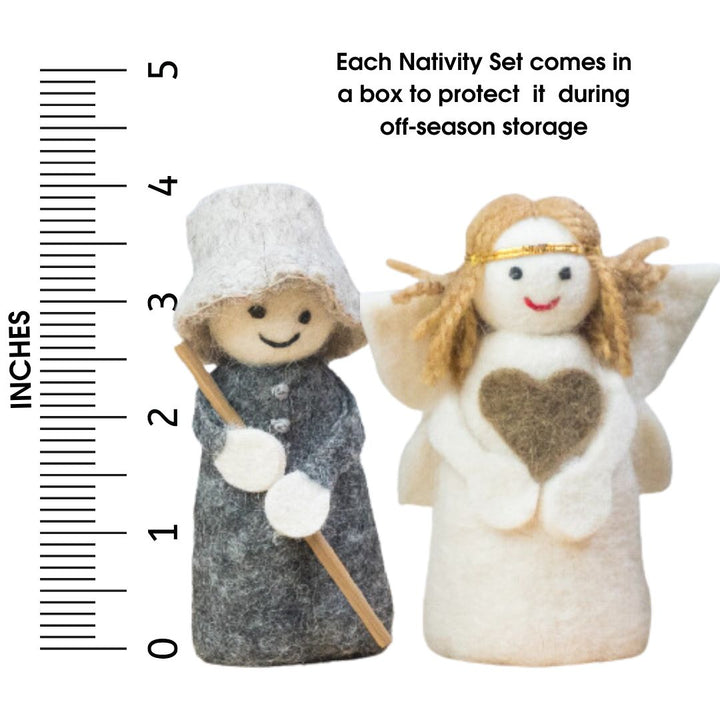 Create a Cozy Christmas with Felt Nativity Scene Decor - Perkisabeast.com