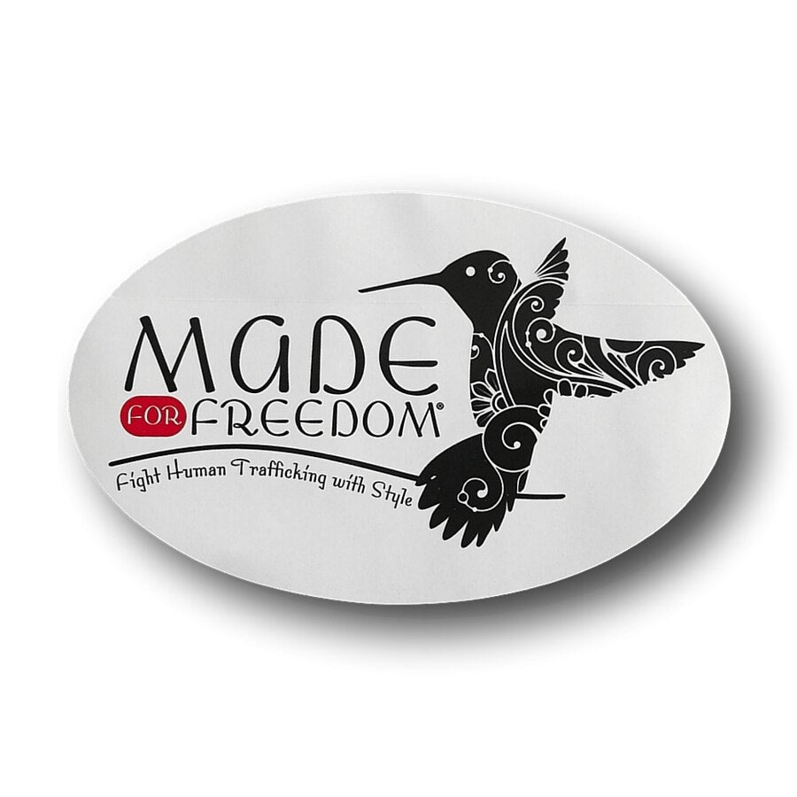 Vinyl Removable Window Decal | Made for Freedom