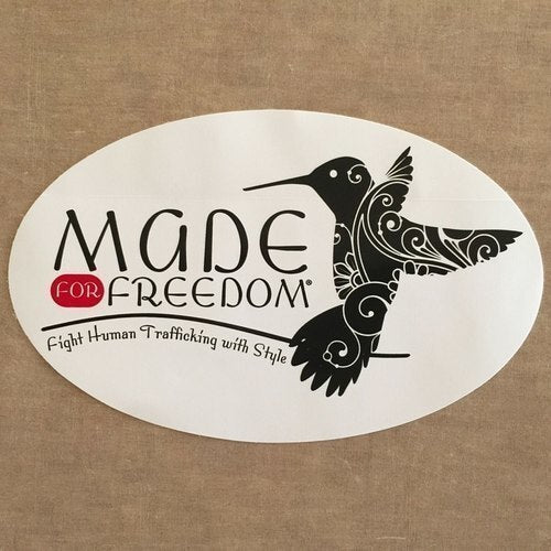 Vinyl Removable Window Decal | Made for Freedom